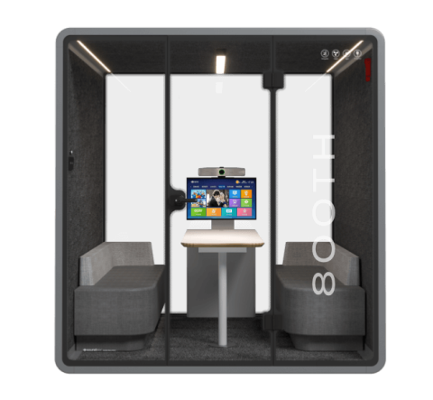 Meeting booth for 1 pax | 2 pax | 4 pax | 6 pax | 8 pax | 8OOTH